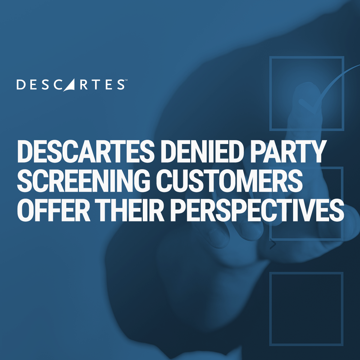 Resource Center | Descartes Visual Compliance